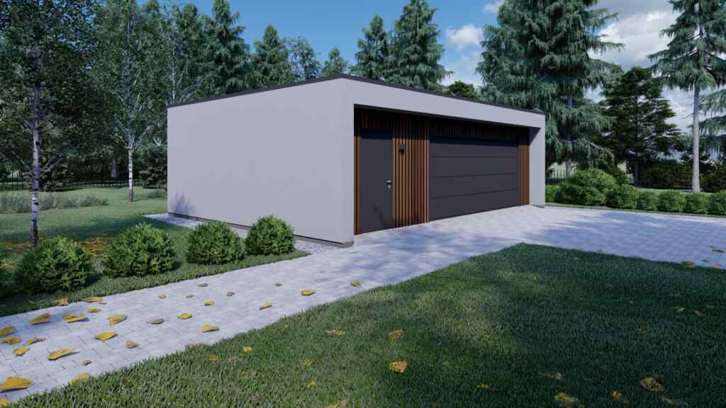 Prefab Garage Carnforth (SIP Geïsoleerd) 9.3 x 7 m - Tuinhuisjesonline