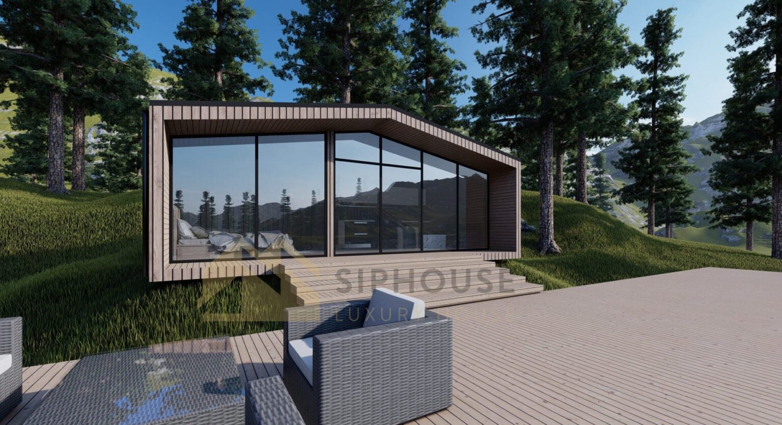 Moderne Prefab Houten Woning: Innovatief & Duurzaam Design