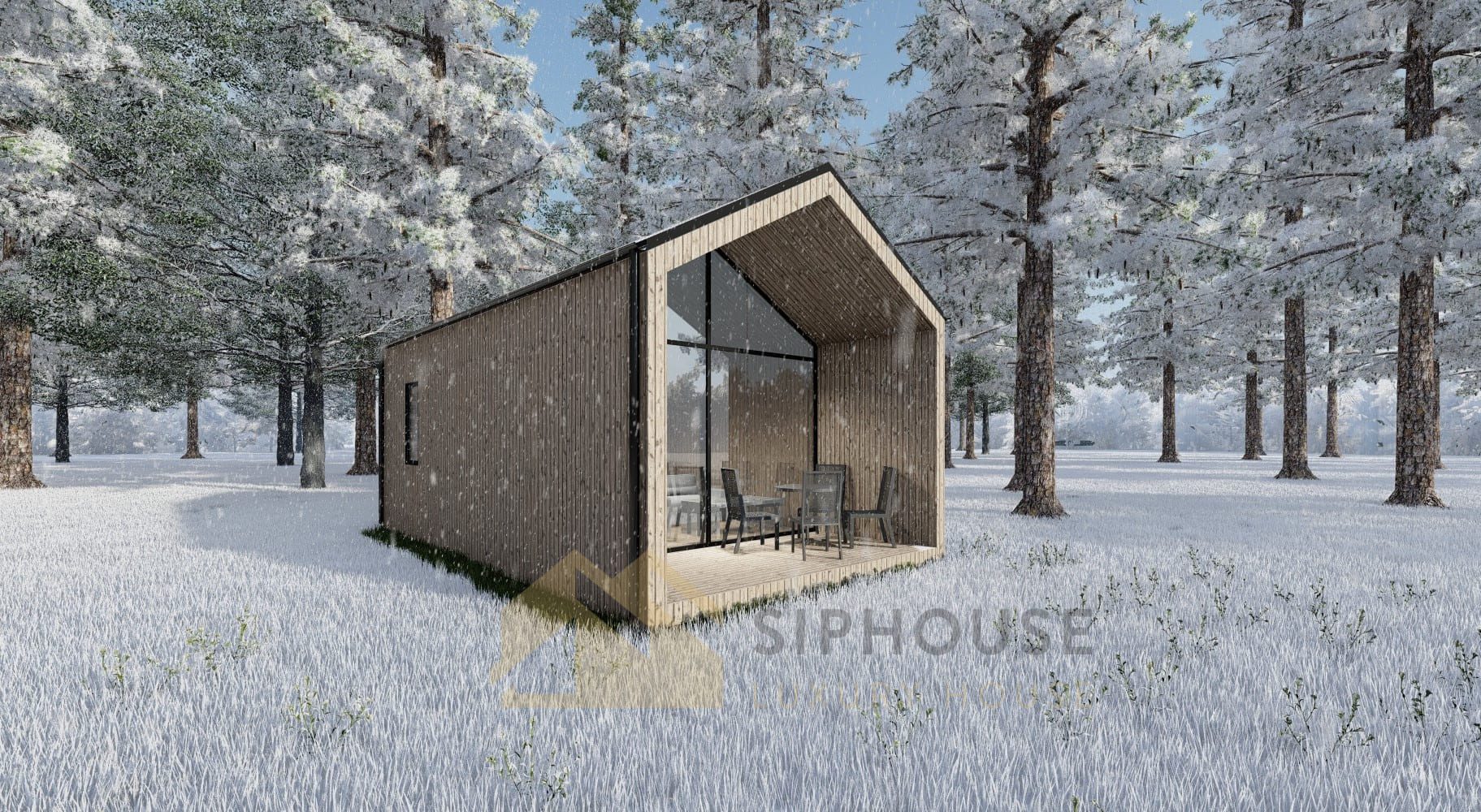 Tuinhuis Beirut (SIP Geïsoleerd) 23 M² - Tuinhuisjesonline