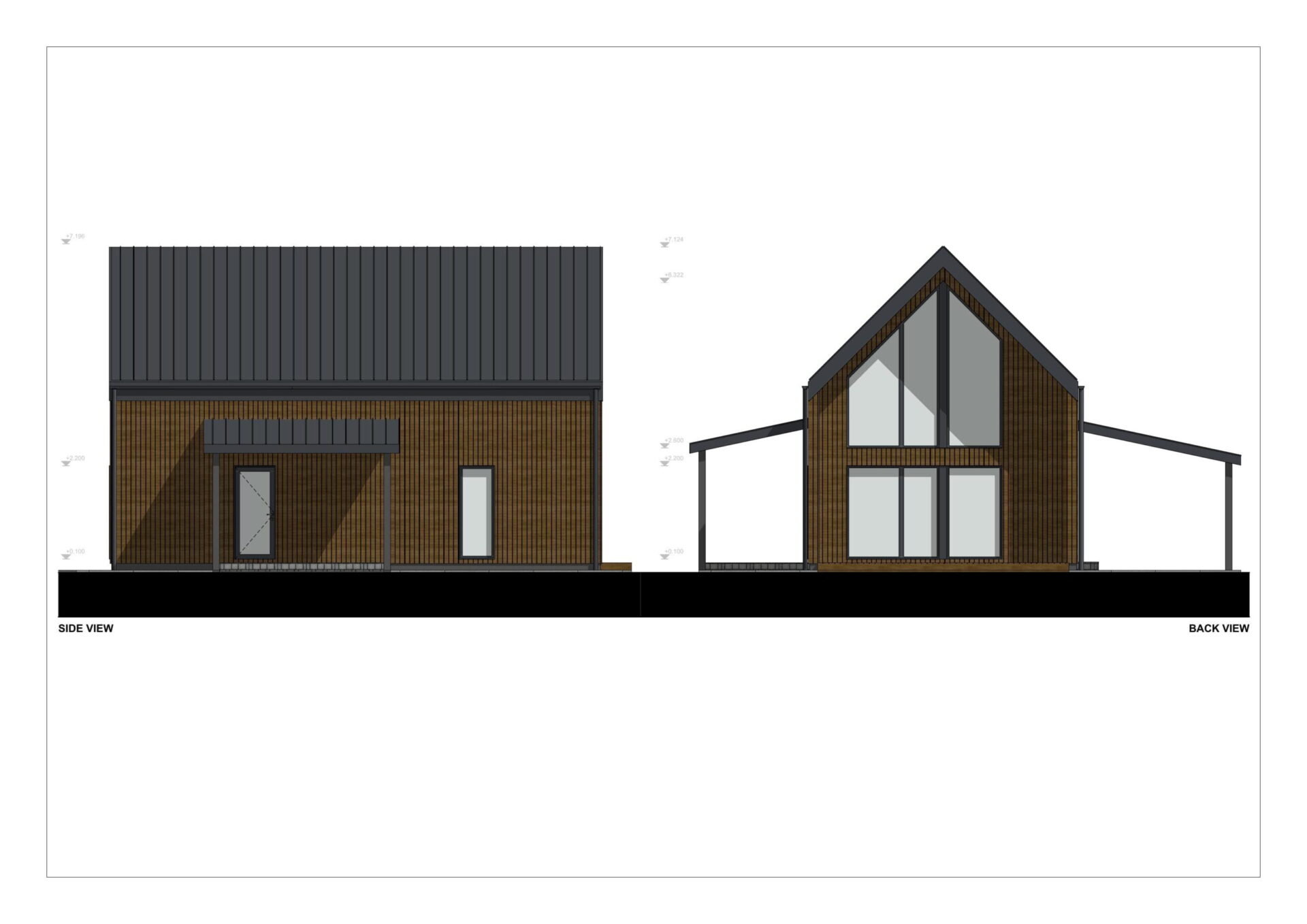 Houten Huis Gustavus (SIP Geïsoleerd) 80m² - Tuinhuisjesonline